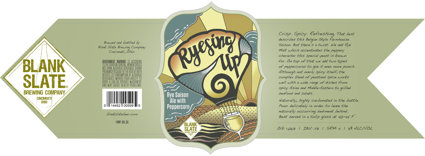 Blank Slate's First Bottle Gets Label Approval - Updated With Release ...