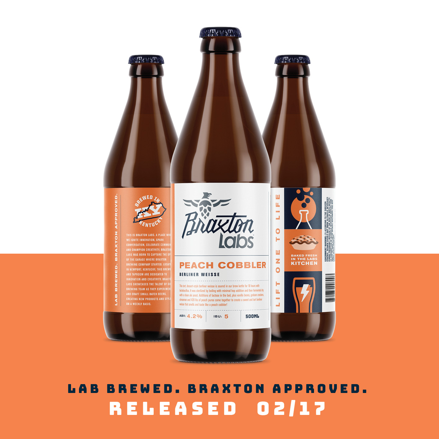 Braxton Labs Peach Berliner Set For Bottle Release - The Gnarly Gnome
