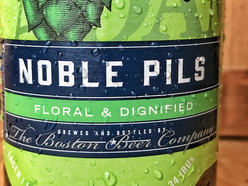 Sam Adams Noble Pils Beer Tasting Notes - The Gnarly Gnome