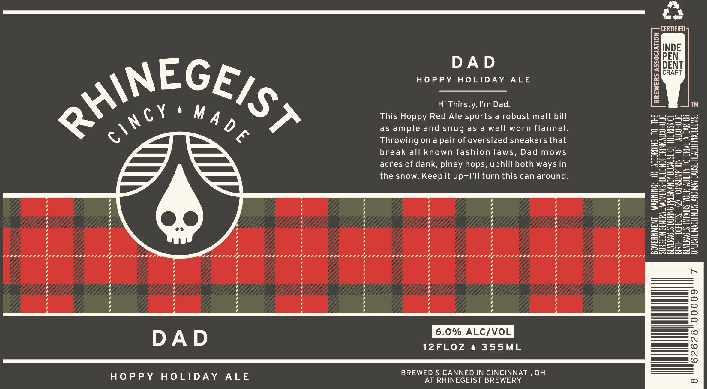 Rhinegeist Dad - Beer Tasting Notes - The Gnarly Gnome