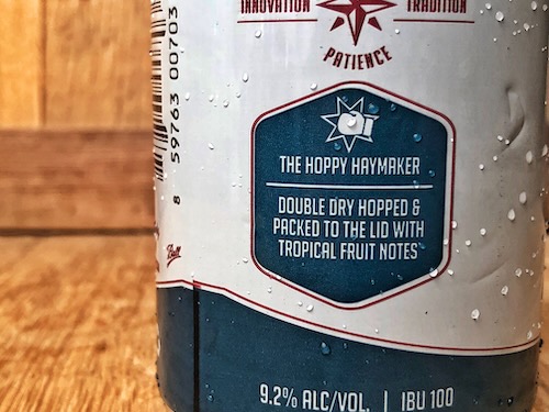 Fifty West Punch You In The Eye PA - Beer Tasting Notes