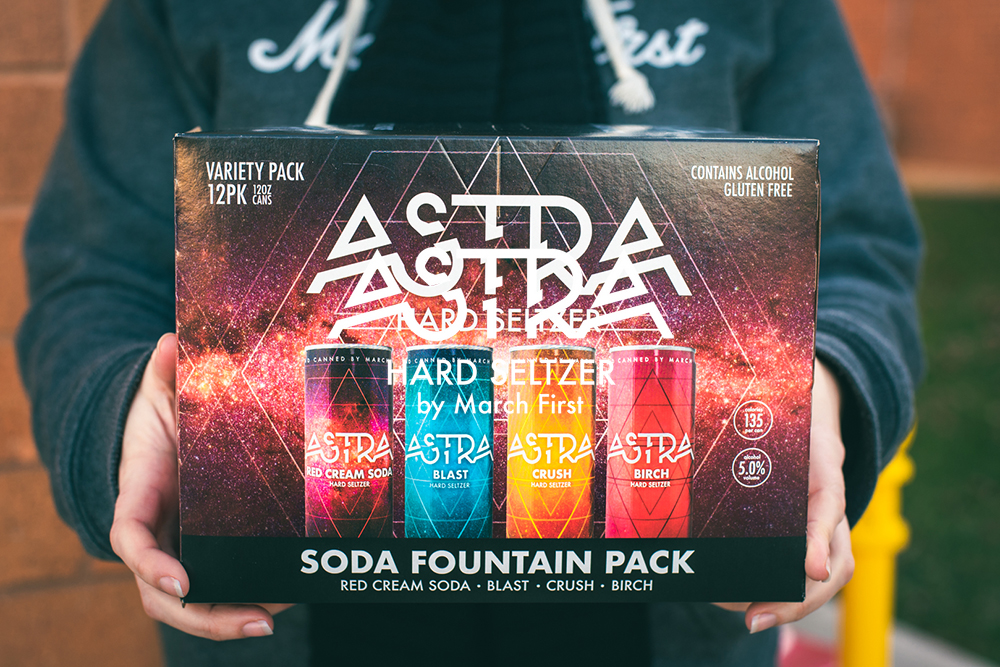 March First's Astra Hard Seltzer - The Gnarly Gnome