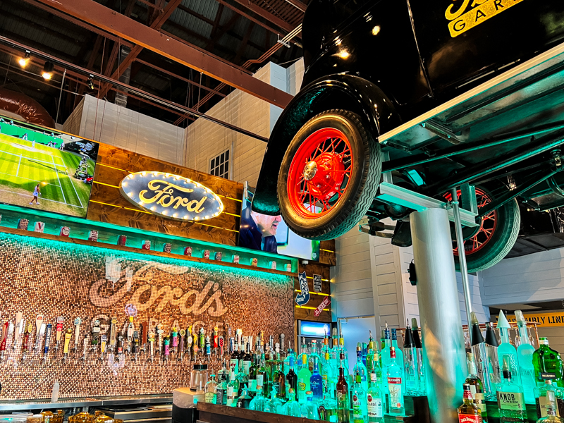 Ford's Garage - Cars And Burgers, Oh, My. - The Gnarly Gnome