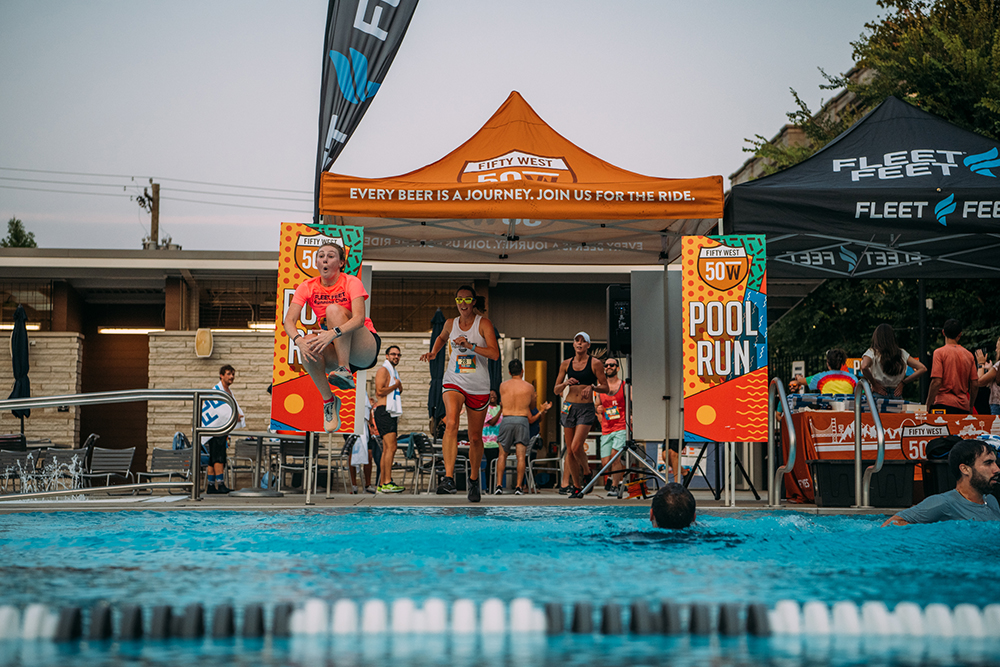Fifty West's Pool Run Returns - The Gnarly Gnome