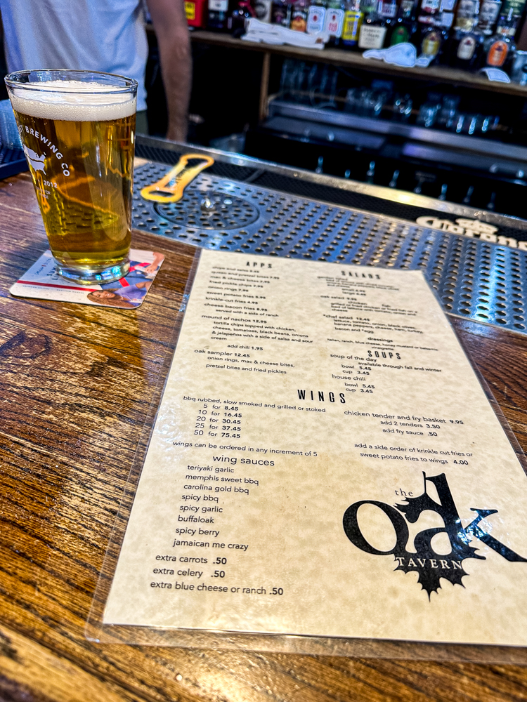 The Oak Tavern - Oakley's Wing Haven - The Gnarly Gnome