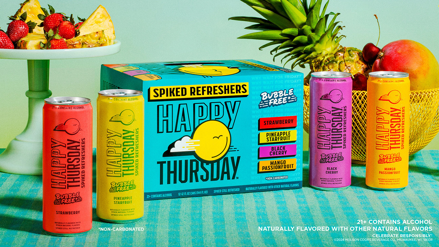 Happy Thursday Spiked Refreshers Hit Shelves Nationwide - The Gnarly Gnome