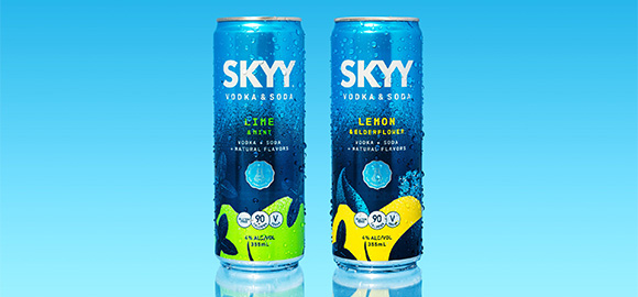 SKYY Vodka Introduces Skyy Vodka & Soda Canned Cocktails In The US ...